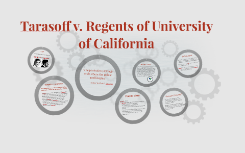 Tarasoff v. Regents of California by Lauren Roberts on Prezi