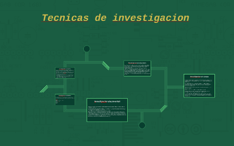 tecnicas de investigacion by kevin samayoa on Prezi