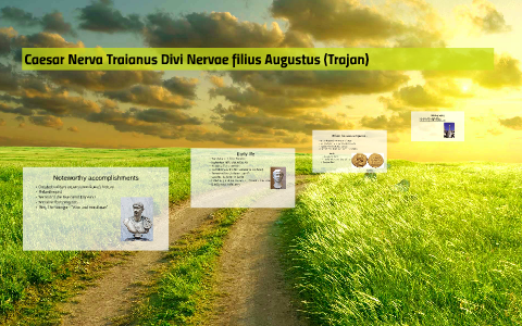 Caesar Nerva Traianus Divi Nervae filius Augustus (Trajan) by Max ...