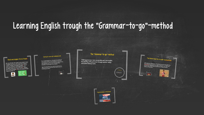 Learning English trough the "Grammar-to-go"-method by Torun Sørbøen on ...