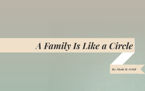 A Family Is Like a Circle by Alexis Eberle on Prezi