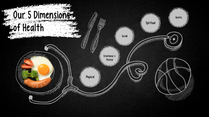 Our 5 Dimensions of Health by Miranda Gibson on Prezi