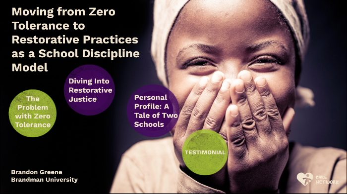 Final Draft: Moving from Zero Tolerance to Restorative Practices as a ...
