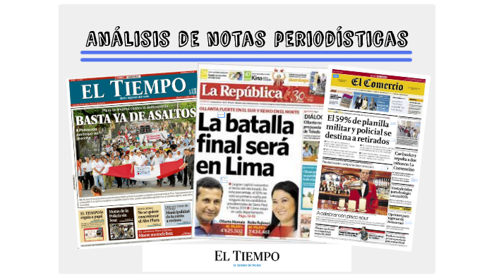Análisis de notas periodísticas by Angie Gomez Camacho on Prezi