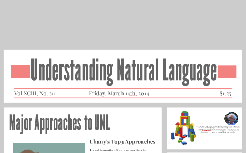Understanding Natural Language by Chany Peguero on Prezi