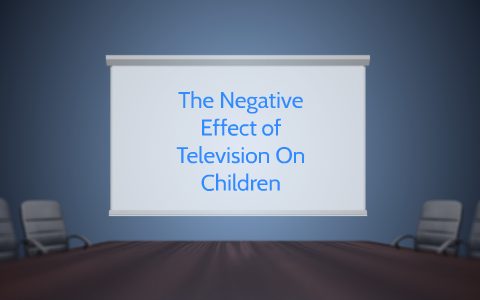The Negative Effect of Television by Andrew Diaz on Prezi