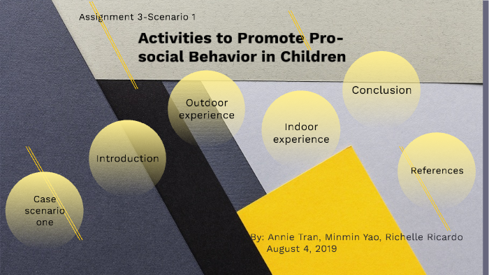 Activities to Promote Pro-social Behavior in Children by Minmin Yao on ...