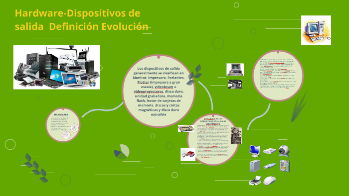 HARDWARE: Dispositivos de Salida by maria escobar on Prezi