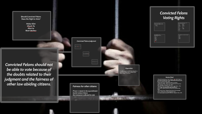 Convicted Felons Voting Rights by Mimi Le on Prezi