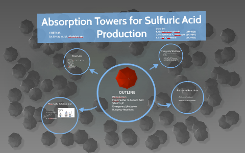 Absorption Towers for Sulfuric Acid Production by Saleh AL-zhrani on Prezi