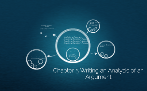 Chapter 5 Writing an Analysis of an Argument by on Prezi