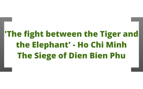 'The fight between the Tiger and the Elephant' - Ho Chi Minh by Alissa ...