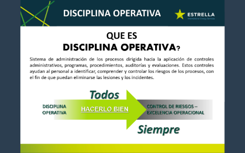 DISCIPLINA OPERATIVA by Juan Pablo Martinez on Prezi