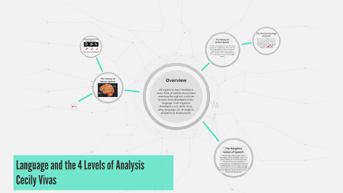 Language and the 4 Levels of Analysis by Cecily Vivas on Prezi