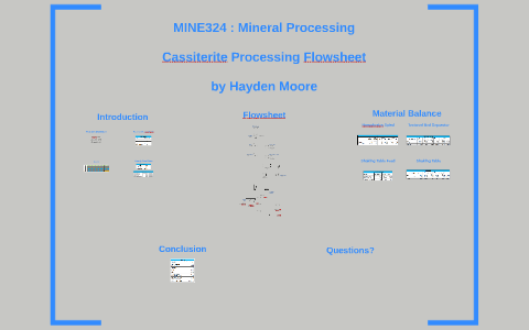 Cassiterite Processing Flowsheet by Hayden Moore on Prezi