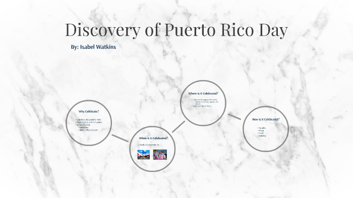 Discovery of Puerto Rico Day by Isabel Watkins on Prezi