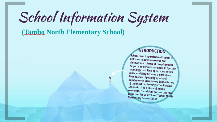 School Information System by Erickson Del Rosario on Prezi