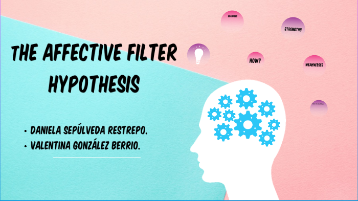 The affective filter hypothesis by valentina gonzalez on Prezi
