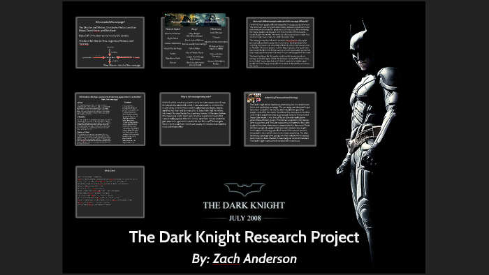 Batman Research Project by