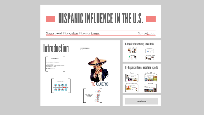 HISPANIC INFLUENCE IN THE U.S. by on Prezi