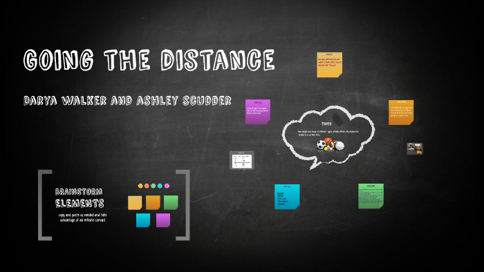 Going the distance by Ashley Scudder on Prezi