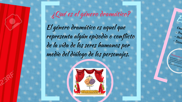 ¿Qué es el género dramático? by Alee Manrique on Prezi