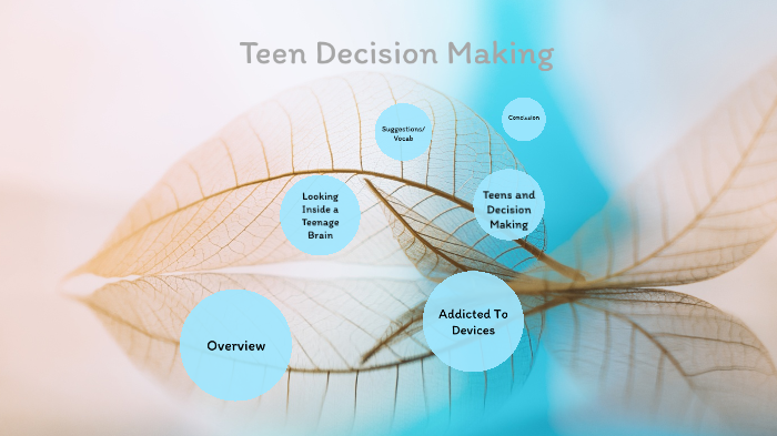 Teen Decision Making by Addison Moore on Prezi