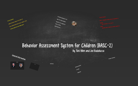 Behavior Assessment System for Children by Toni Allen on Prezi