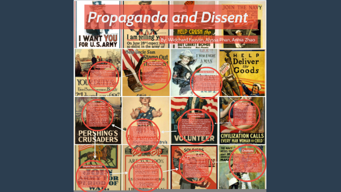Propaganda and Dissent During WW1 by Alyssa Phan on Prezi