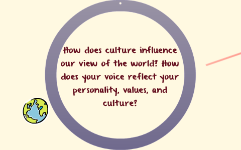 How does culture influence our view of the world? How does y by Lily ...