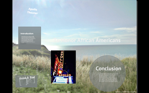 Apollo Theater by Derek Brownlee on Prezi
