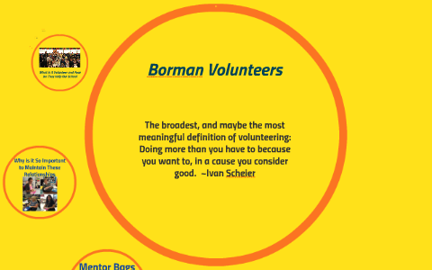 Borman Volunteers by Hope Galloway