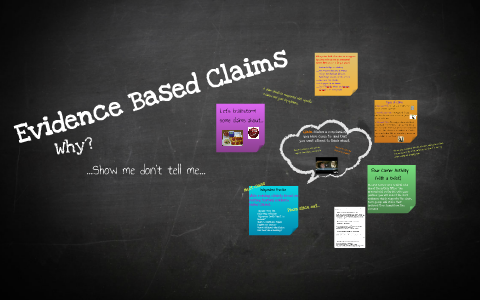 Evidence Based Claims by Charlene Kelly on Prezi
