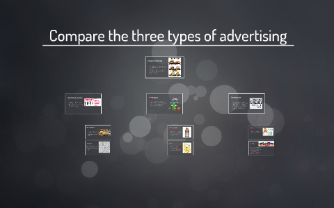 Compare the three types of advertising by Katlyn Smith on Prezi