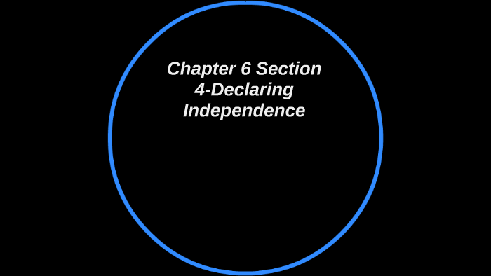 Chapter 6 Section 4-Declaring Independence by Thomas Polkki on Prezi