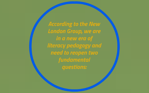 New London Group: A Pedagogy of Multiliteracies by Tom Peele on Prezi