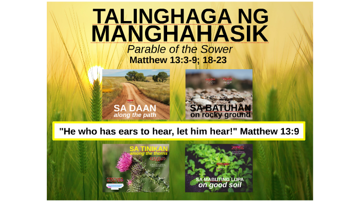 11 - Filipino study - Parable of the sower - 20181020 by