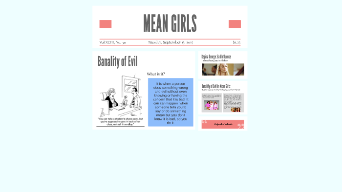 Mean Girls Ethics by A V on Prezi