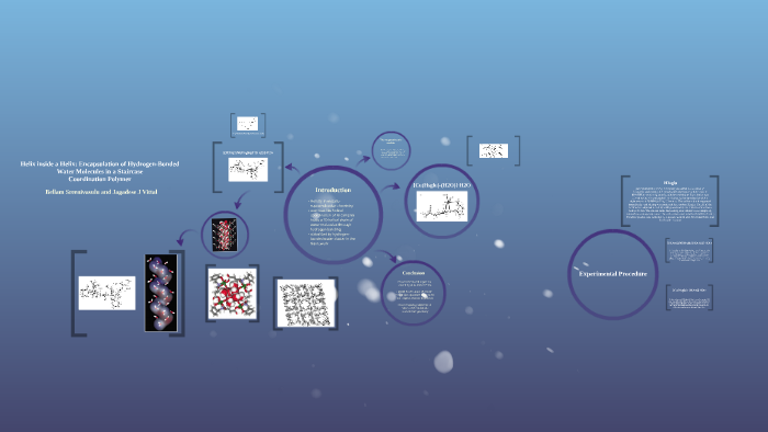 Helix inside a Helix: Encapsulation of Hydrogen-Bonded by Jacobo Garcia