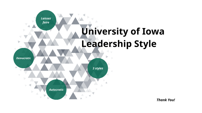 University of Iowa leadership Style by NICK's Pomelo on Prezi