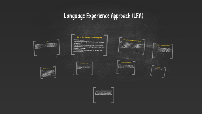 Language Experience Approach (LEA) by Joanna Isabela on Prezi
