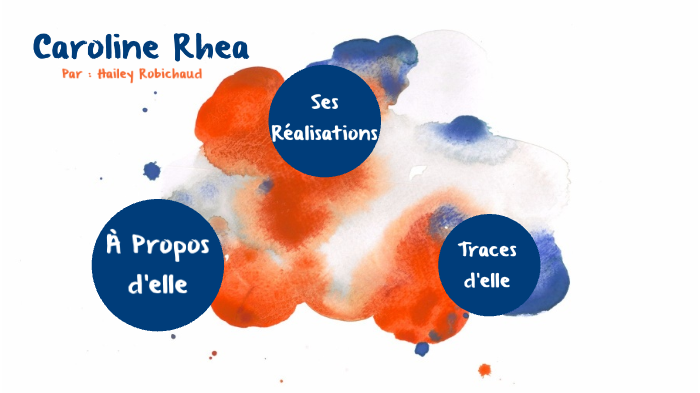 Caroline Rhea by Hailey Robichaud on Prezi