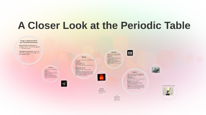 A Closer Look at the Periodic Table by Sarah Crist on Prezi