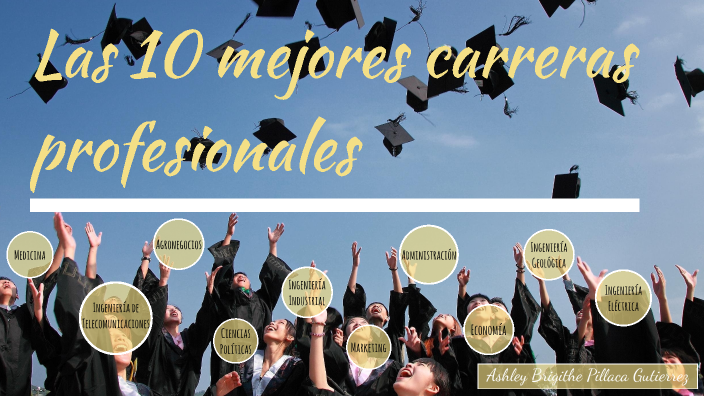 Las 10 mejores carreras profesionales by ASHLEY BRIGITHE PILLACA GUTIERREZ on Prezi