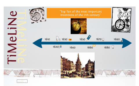 "TIMELINE" of the Ten inventions of the 17th century by Juan Martines ...