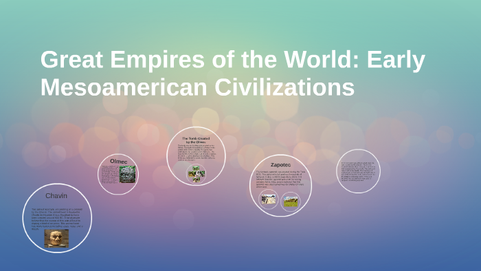 Great Empires of the World: Early Mesoamerican Civilizations by Brianna ...