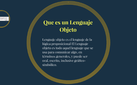 Que es un Lenguaje Objeto by luis alfredo triviño alcivar on Prezi