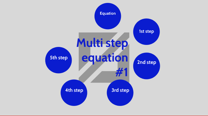 Multi step equation by kwnoqsw qwsojqwno on Prezi