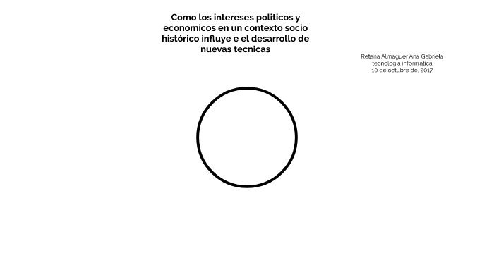 como los intereses politicos y economicos en un contexto socio ...