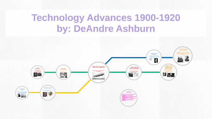 Technology Advances The Early 1900's by DeAndre Ashburn on Prezi